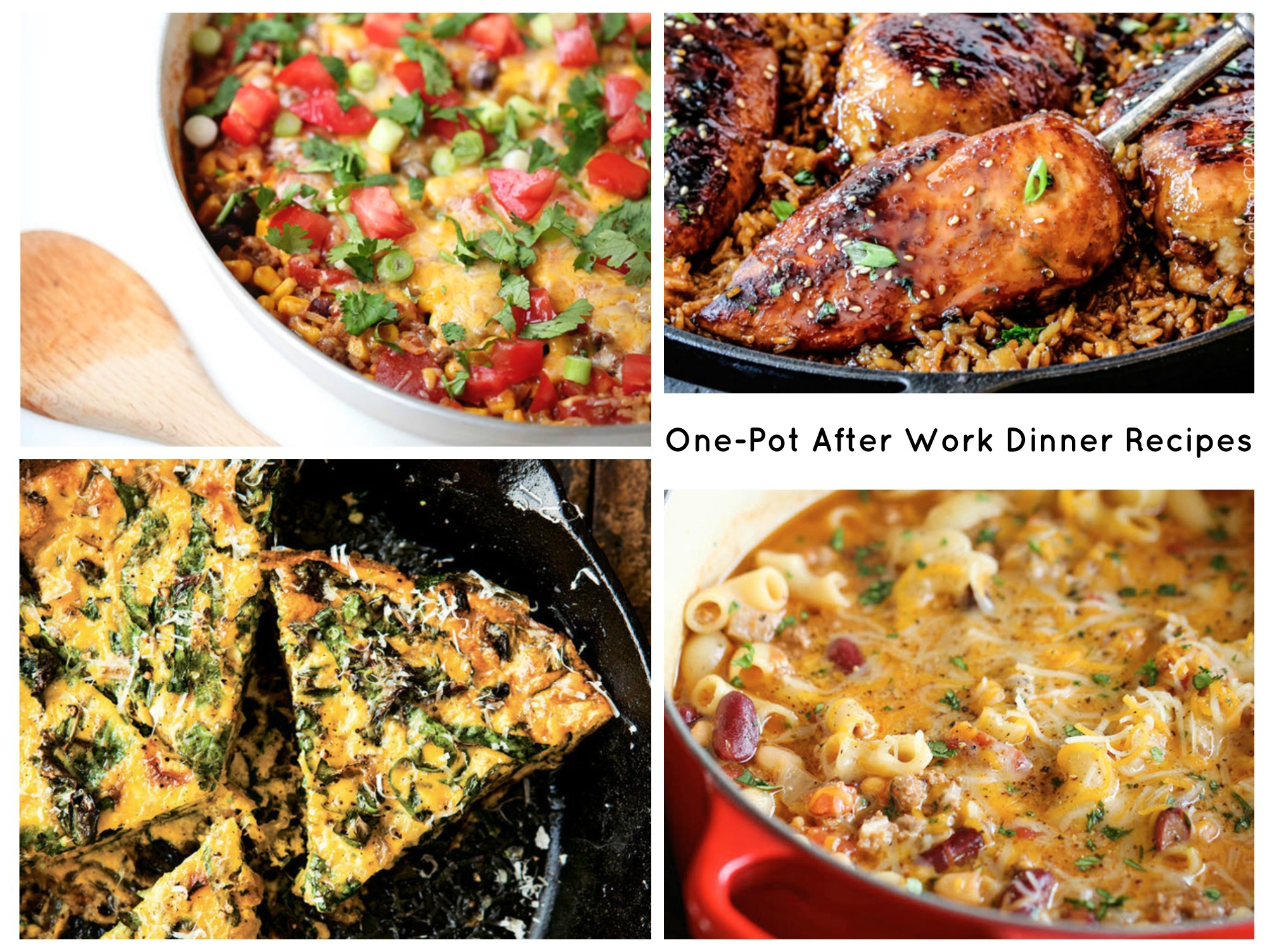 Fast & Easy One-Pan Dinner Recipes For After-Work – The Modern Day ...